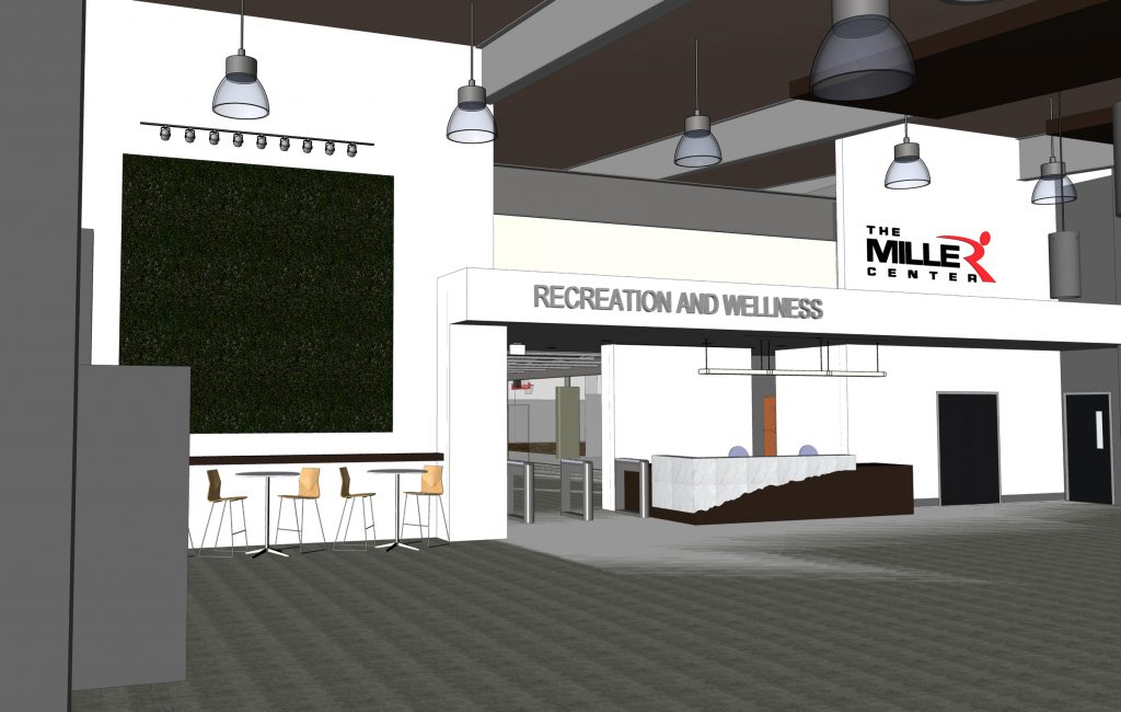 Entrance - The Miller Center for Recreation and Wellness